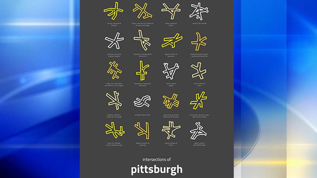 Artist inspired by Pittsburgh's unique intersections