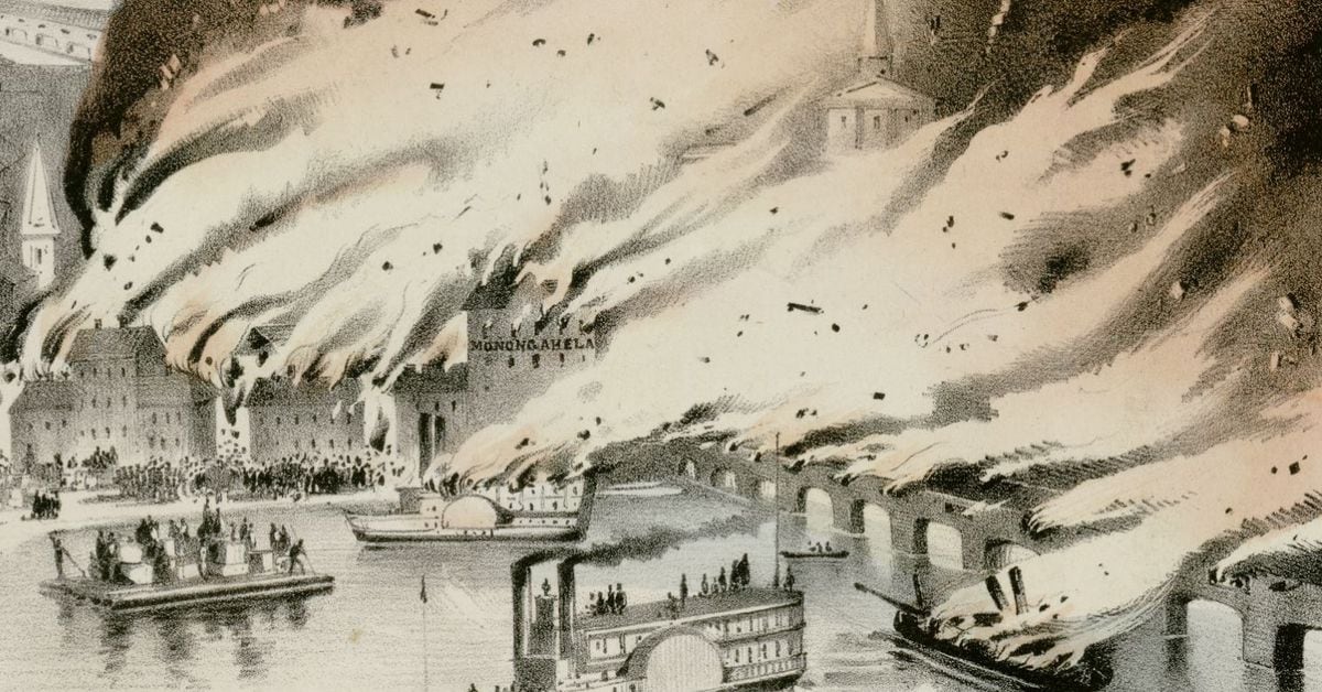 PHOTOS: Great Fire of Pittsburgh, 1845