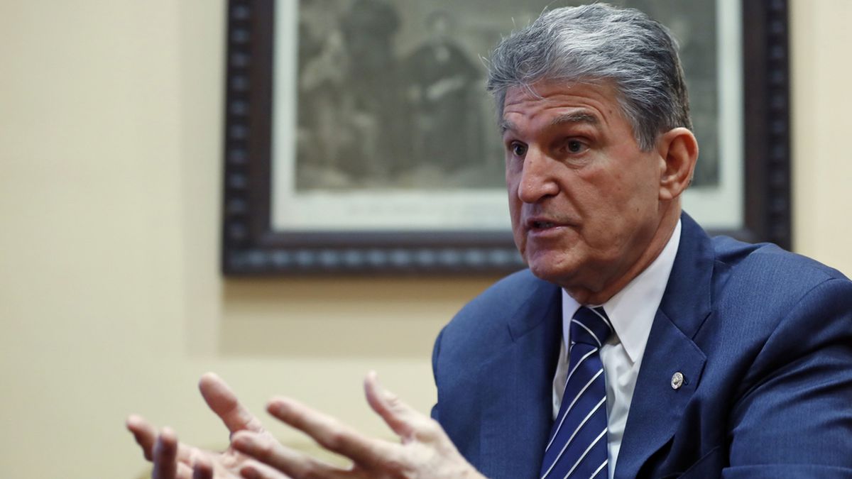 U.S. Sen. Joe Manchin of West Virginia says he won't run for governor ...