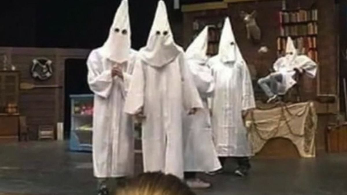 KKK costumes at high school play shock parents