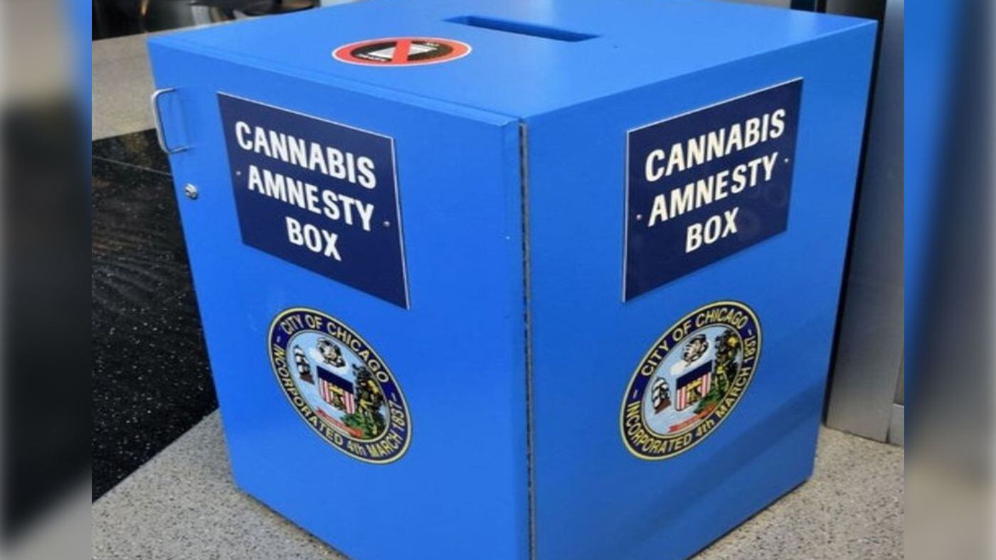 Cannabis stolen from ‘amnesty box’ at Chicago airport, police say ...