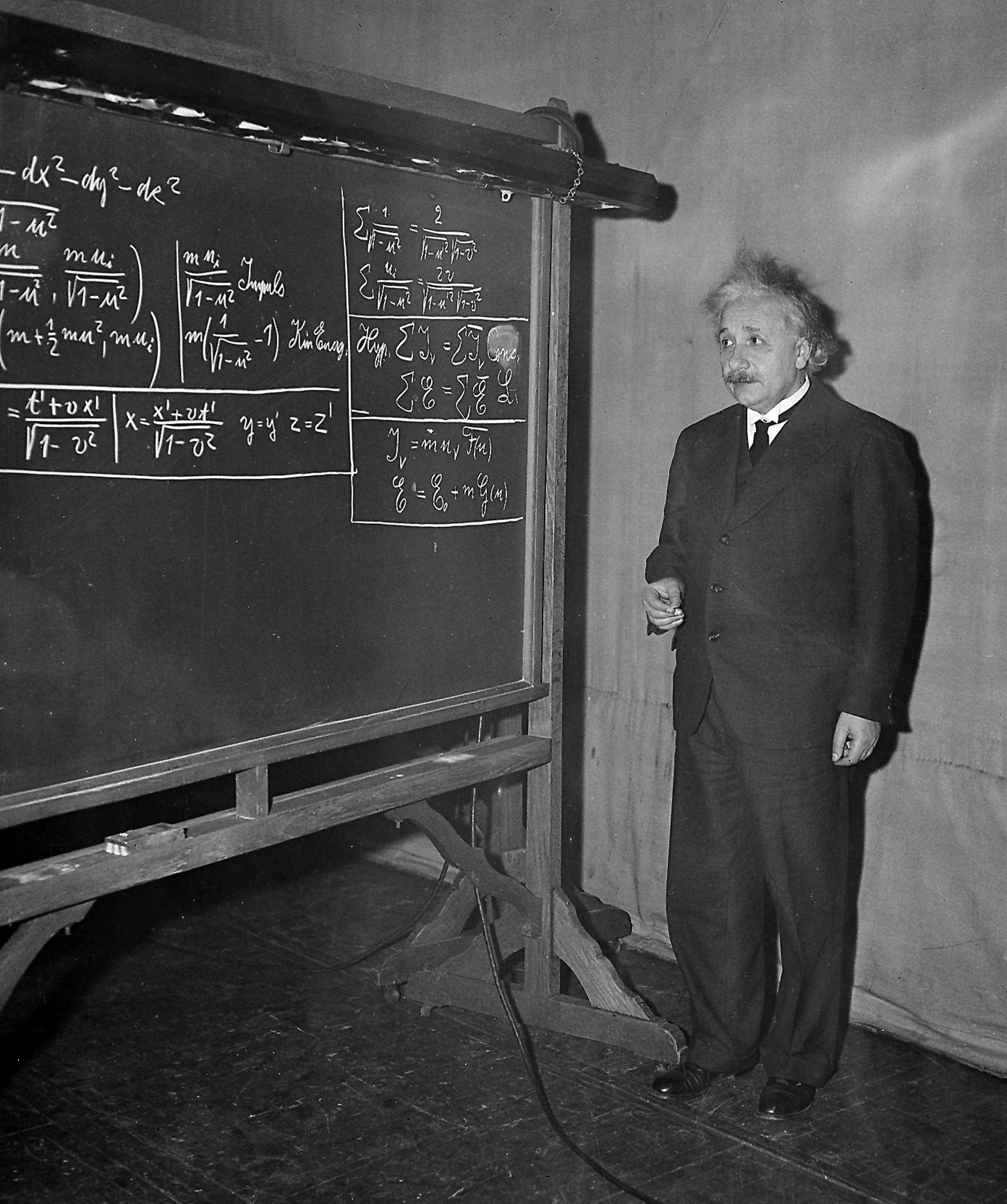 Albert Einstein Atomic Model