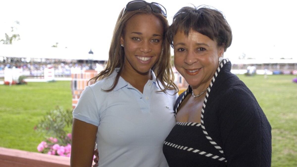 BET founder's daughter suspended from equestrian competition after ...